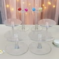 Efavormart Lovely 7 Tier HEAVY DUTY Acrylic Crystal Glass Clear Cake ...