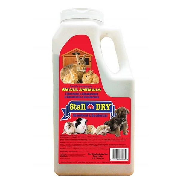 Stall Dry W136 6 lbs Small Animals Absorbent & Deodorizer - Walmart.com ...
