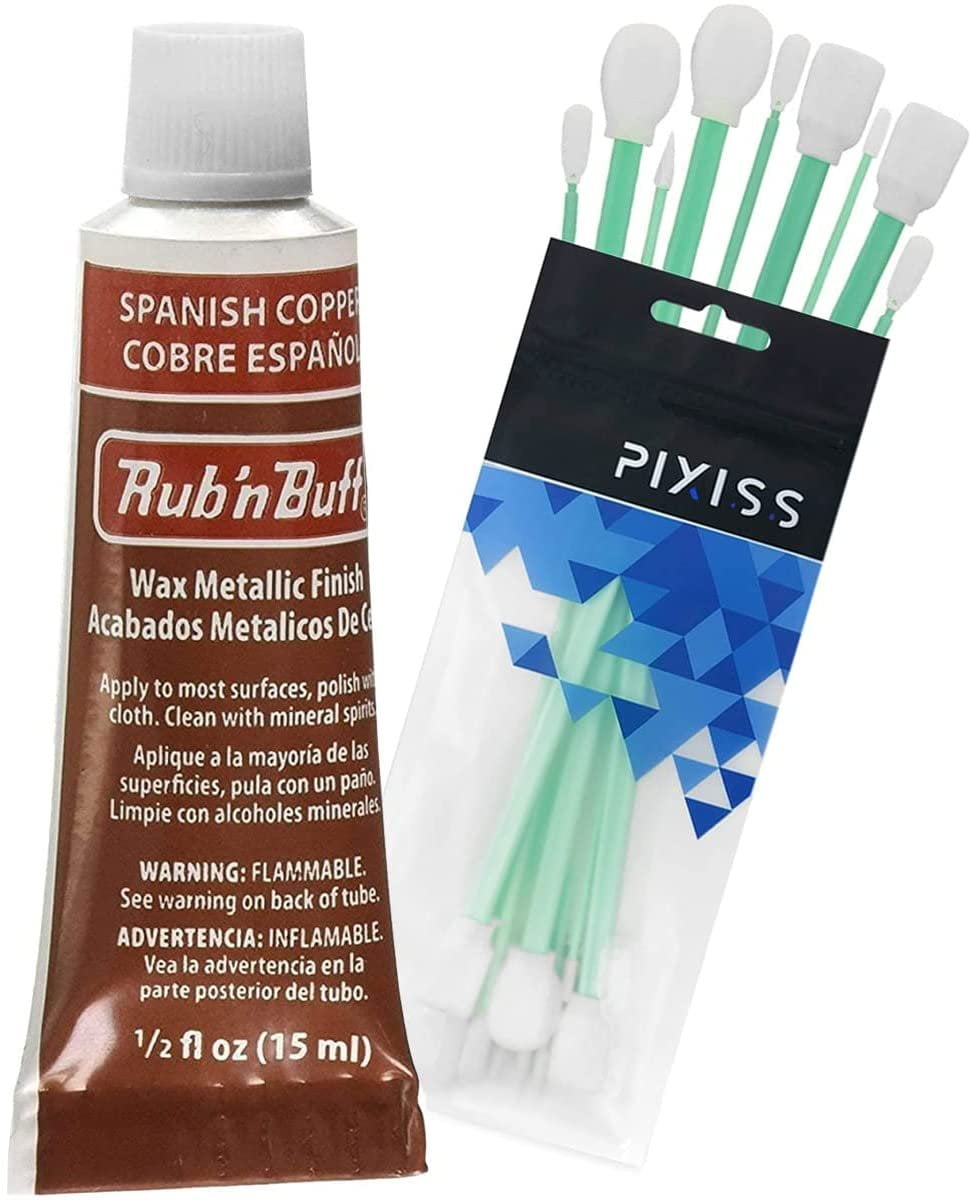Rub n Buff Wax Metallic Spanish Copper, Rub and Buff Finish, 0.5-Fluid ...