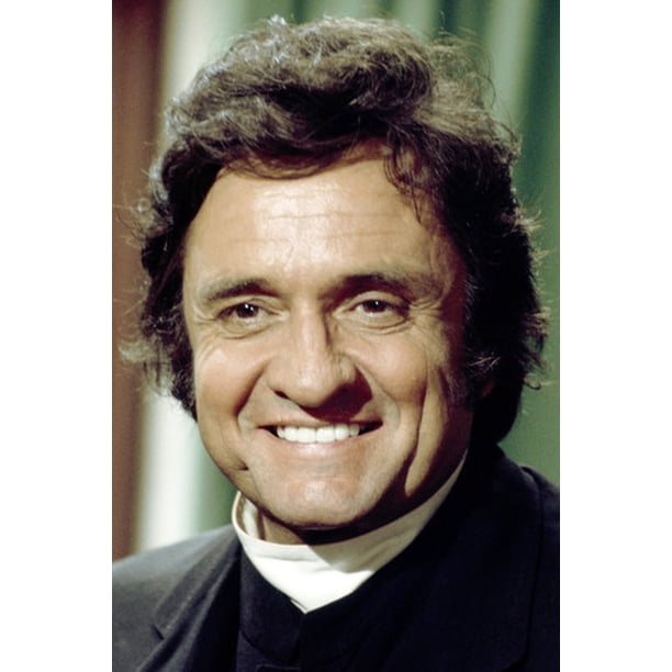 Johnny Cash in Little House on the Prairie 24x36 Poster smiling ...