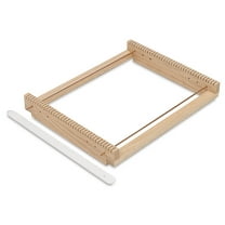 Melissa & Doug Wooden Multi-Craft Weaving Loom: Extra-Large Frame (22. ...