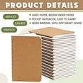 200 Pack Pocket Notebook Softcover Mini Journals 2.5 x 4 Inches Small ...