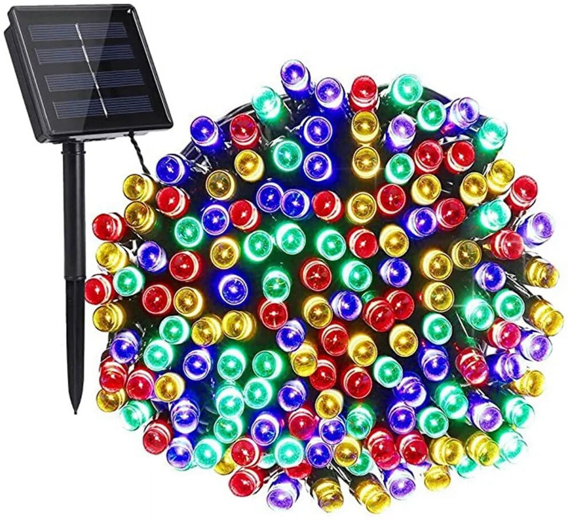 Guirnalda de luces LED alimentadas por energía Solar, guirnaldas de ...