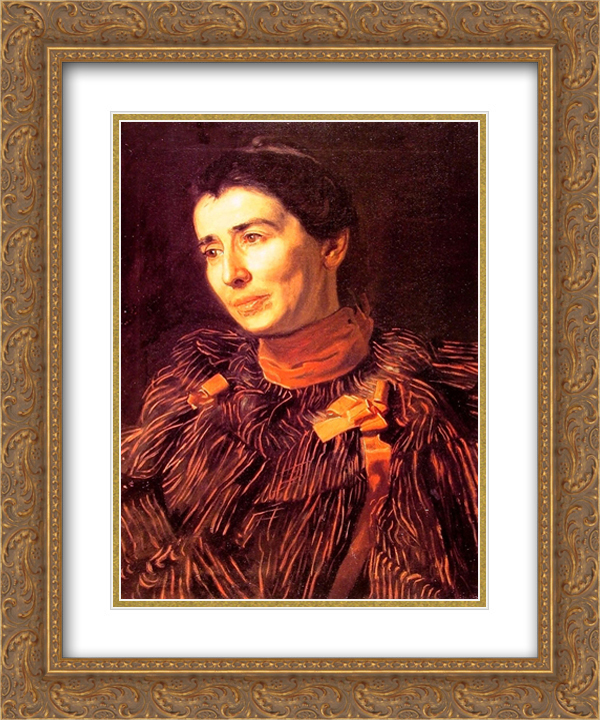 Thomas Eakins 2x Matted 20x24 Gold Ornate Framed Art Print 'Mary ...