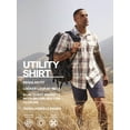 Wrangler® Men's Outdoor Short Sleeve Utility Shirt with Moisture ...
