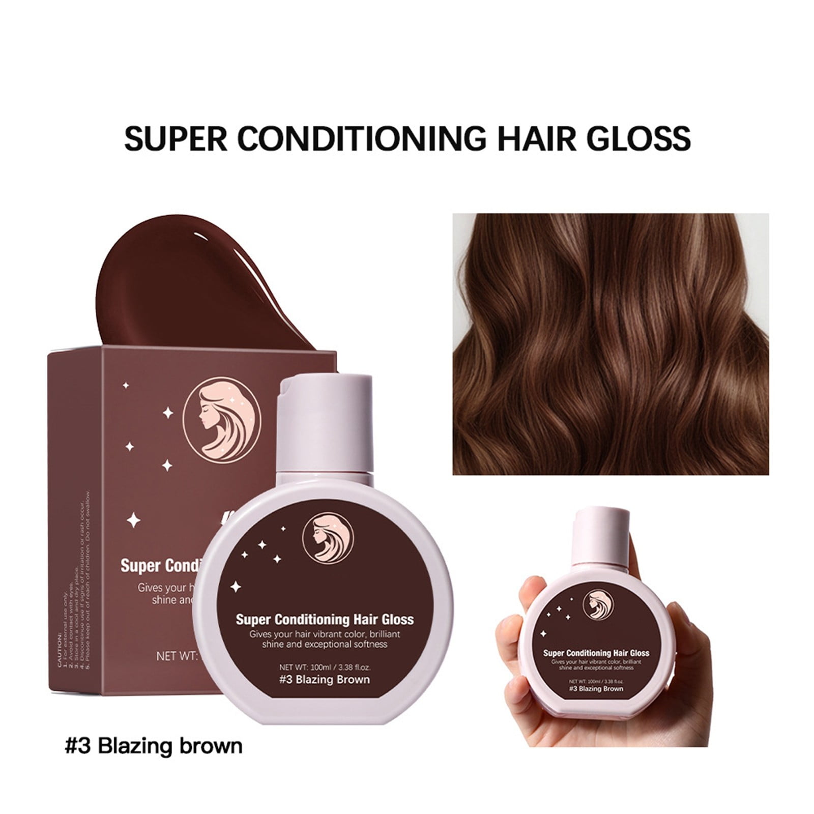 Click here for Globeharbor Hair Gloss Glaze Smooth Hair Hair Colo... prices