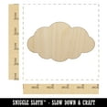 Cloud Solid Wood Shape Unfinished Piece Cutout Craft DIY Projects - 4. ...