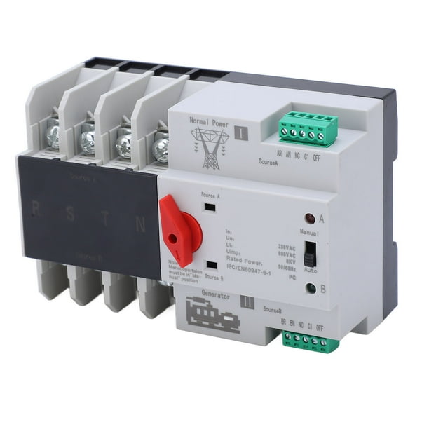 Power Transfer Switch Controller,4P Dual Power Automatic Uninterrupted ...