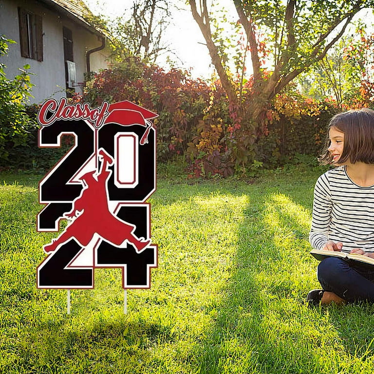 Graduation yard decorations store