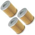 Caltric Oil Filter 3 pack for KTM 400 Exc-E Sx Mxc Racing Ex-C Sx Rfs ...