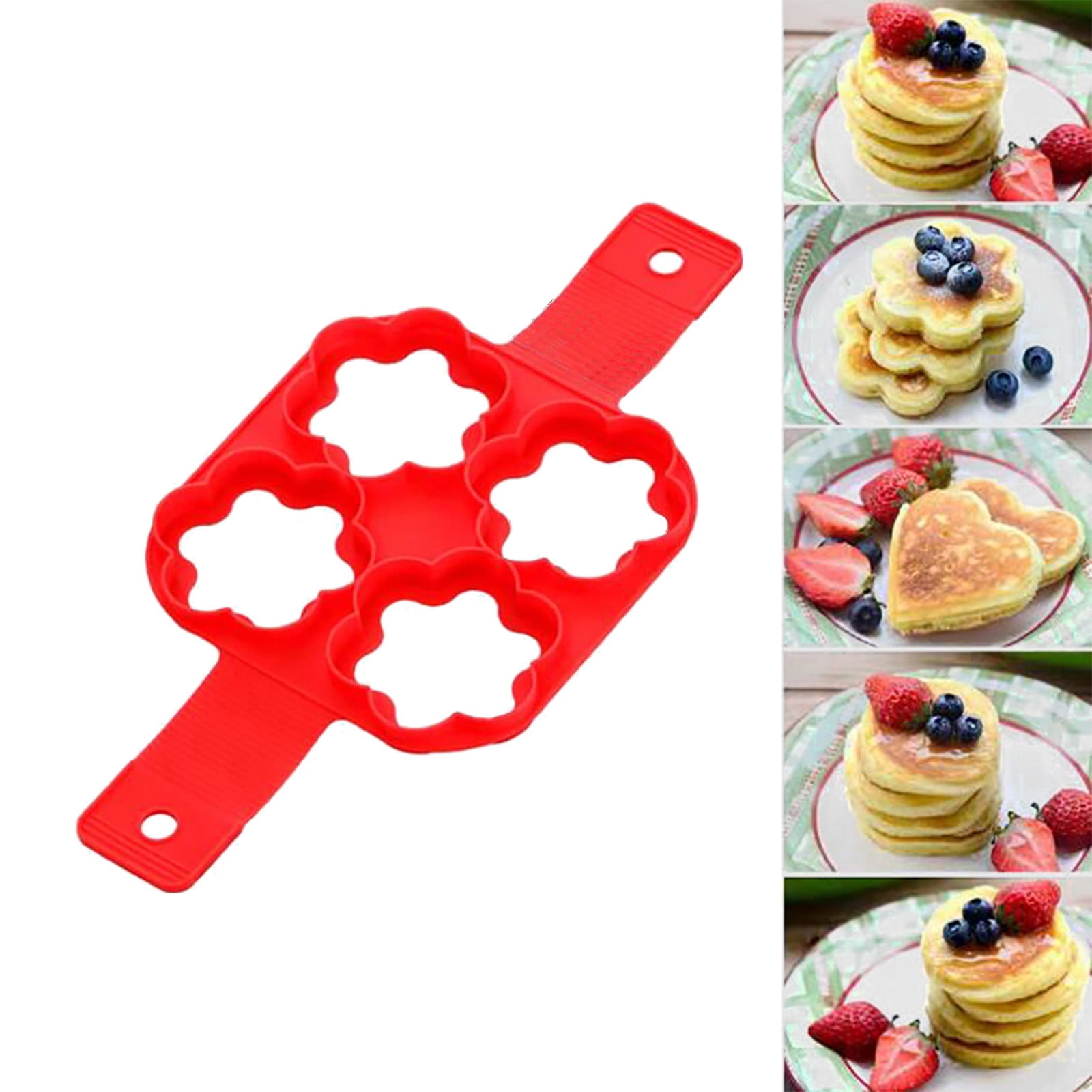 4 Hole Omelette Maker Multi-functional 7-link Round Star Heart Shaped ...