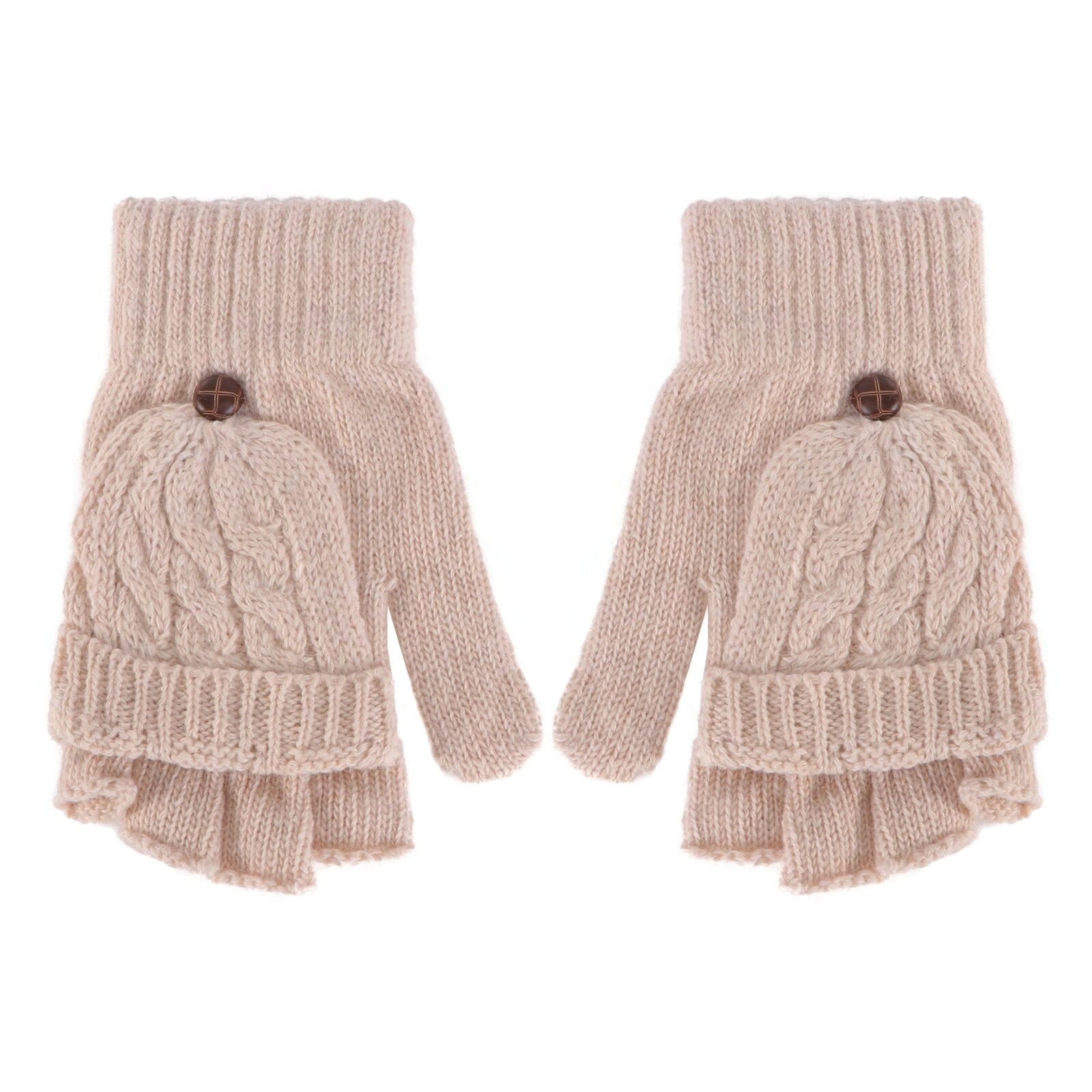 Click here for Kakowely Mitten Gloves Women Winter Warm Wool Knit... prices