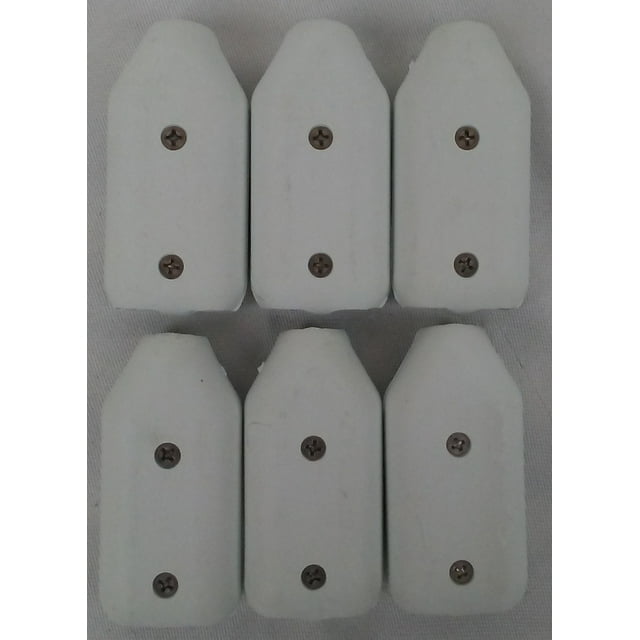 E-Z-TY 3/4 Inch Reusable Rope Clamp White 6 Pack - Walmart.com