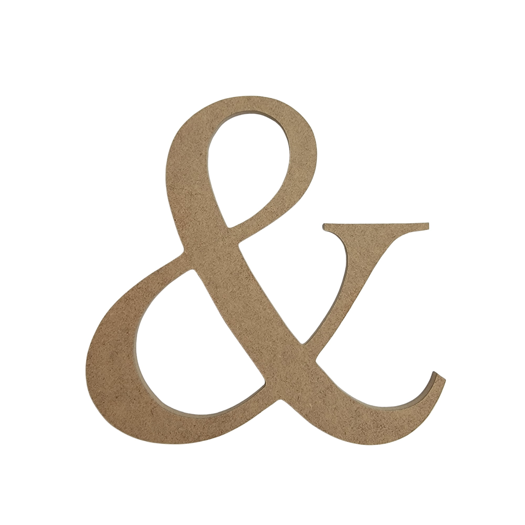 Wooden Letter Unfinished, Times &, Craft Cutout - Walmart.com