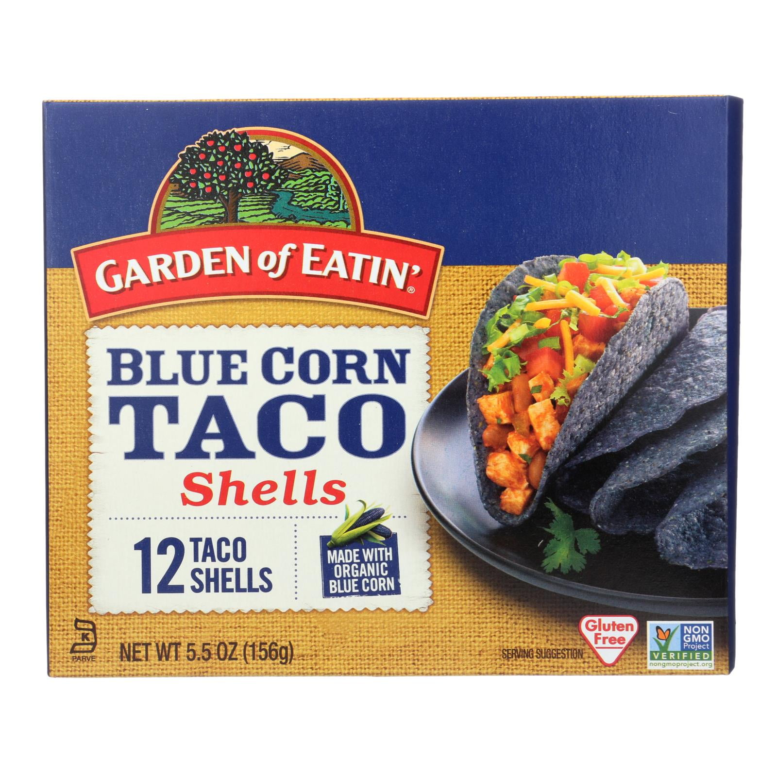 Garden of Eatin' Blue Taco Shells 5.5 oz Pack of 2 - Walmart.com