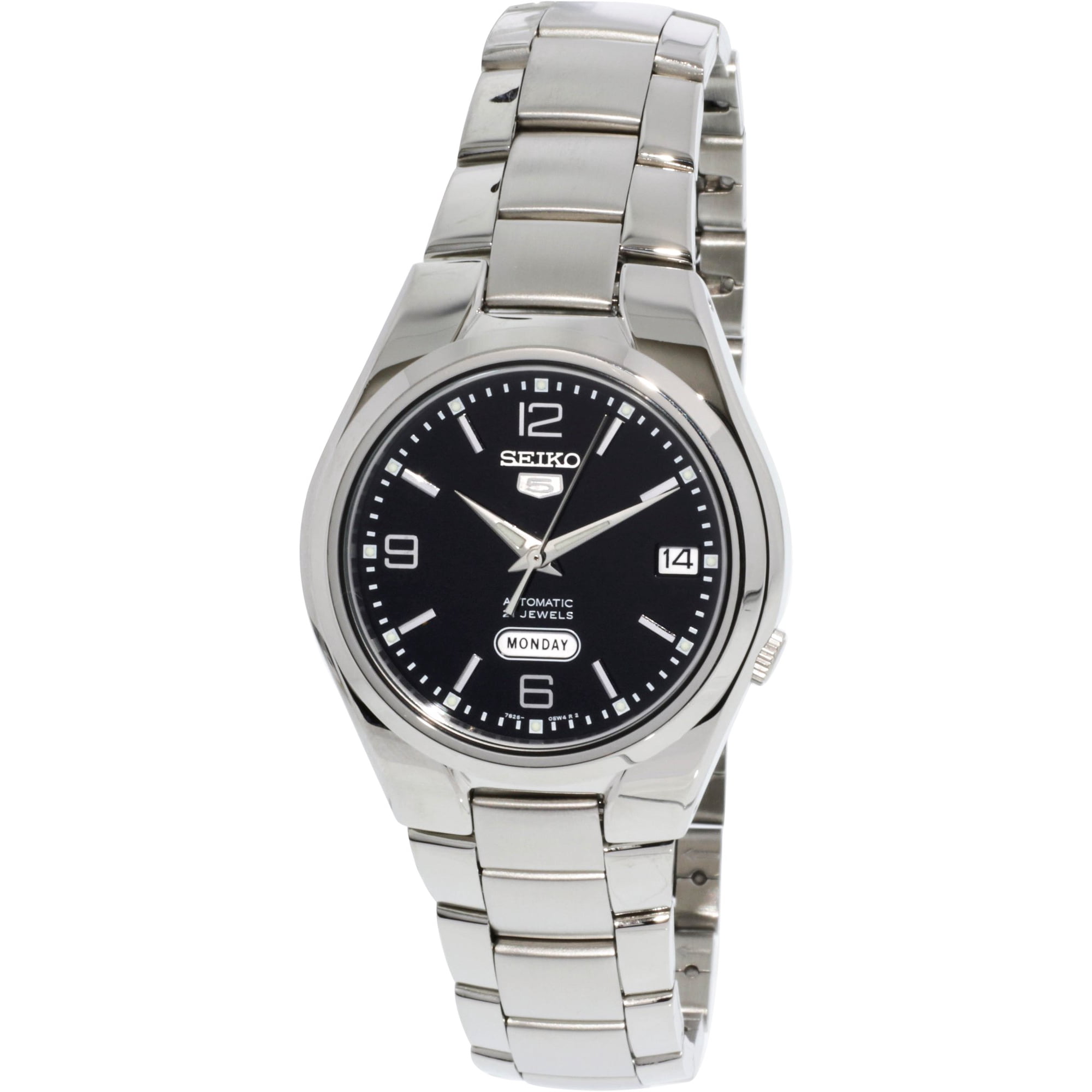 Click here for Seiko Mens 5 Automatic Snk623k Black Stainless-Ste... prices