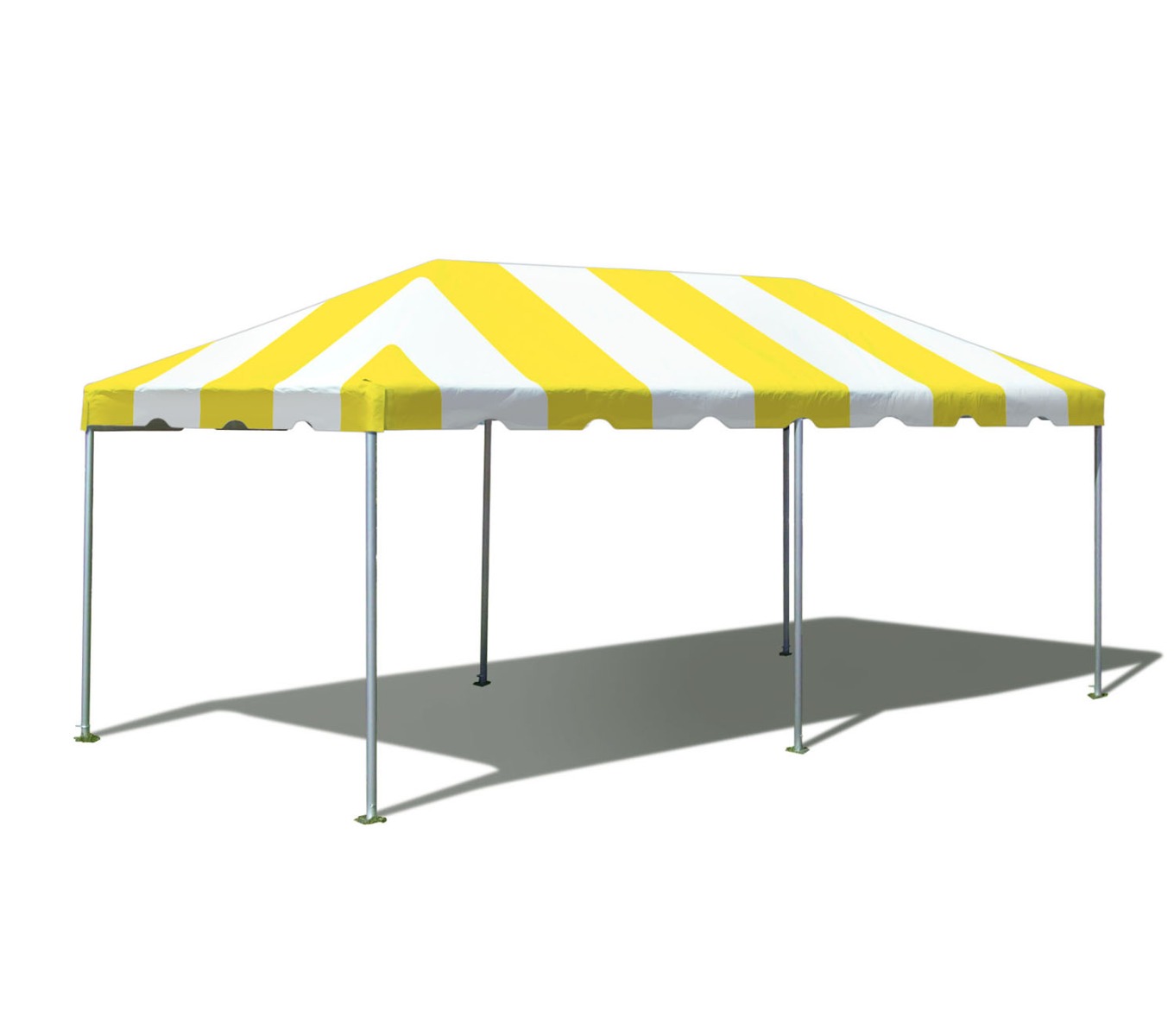 TentandTable West Coast Frame Outdoor Canopy Tent, Yellow, 10 ft x 20 ...