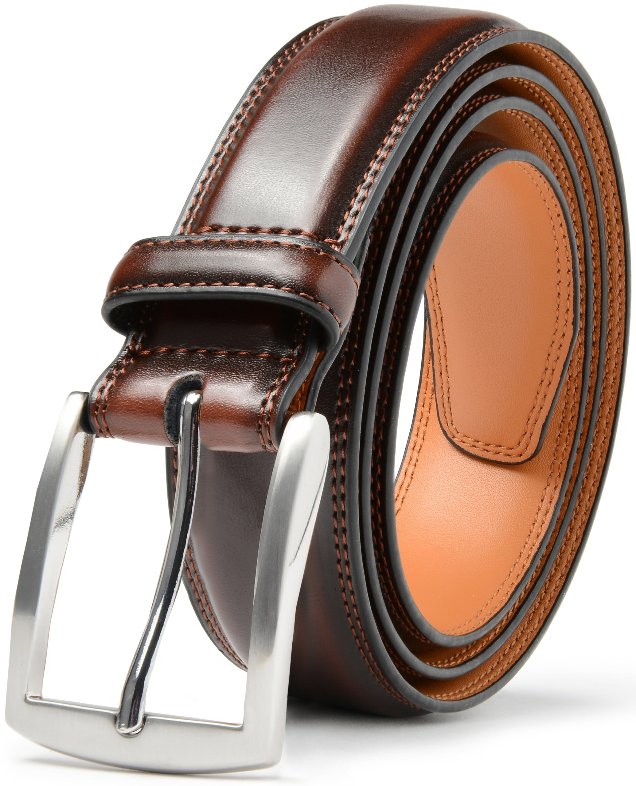 Belts for Men - Men's Dress Belt - Hand Made Cowhide Leather Belt for ...