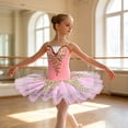 Dresses for Children Girl Ballet Colored Tutus Tank Straps Elegant ...