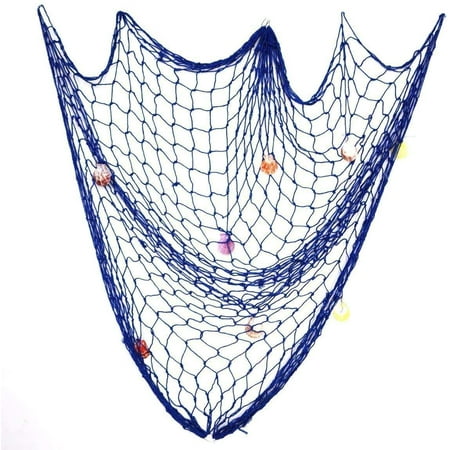 Decorative Fish Netting, Fishing Net Decor, Pirate Ocean Beach Nautical ...