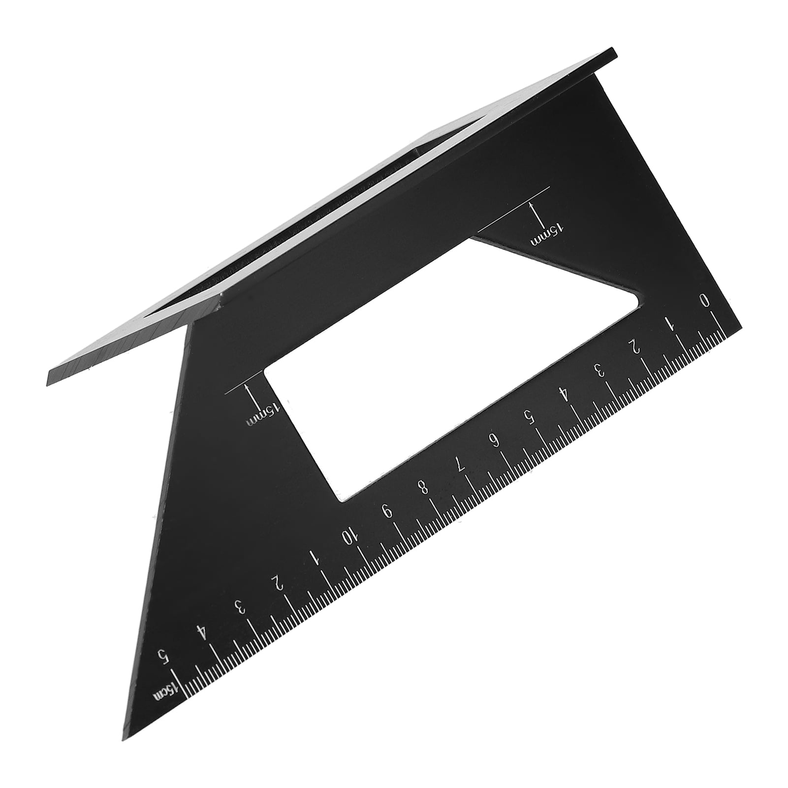 Regla De ángulo Medidor De ángulo T Regla Recta 3D 45 Grados 90 Grados ...