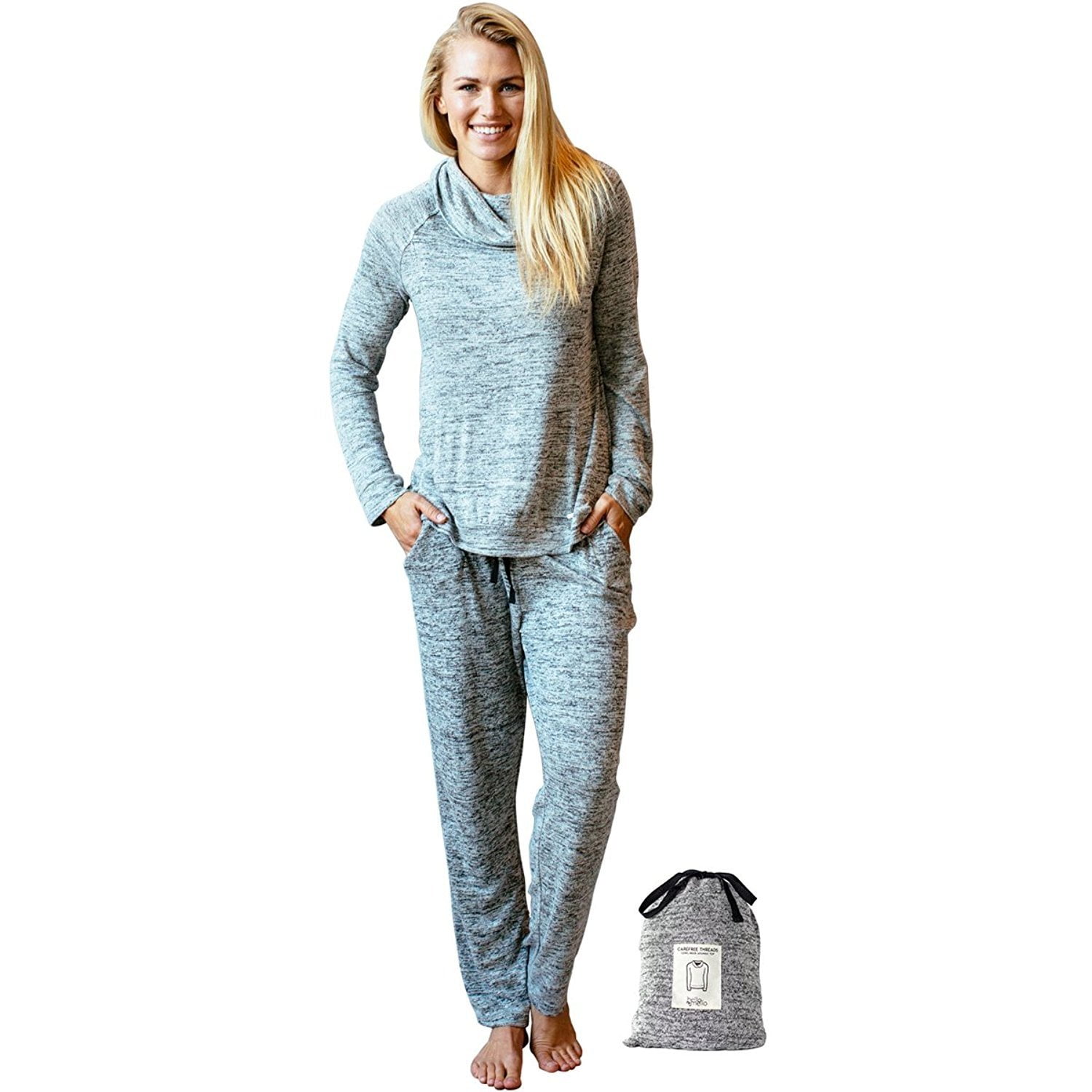 Hello Mello Carefree Threads, Top and Pant Matching Set With Drawstring ...