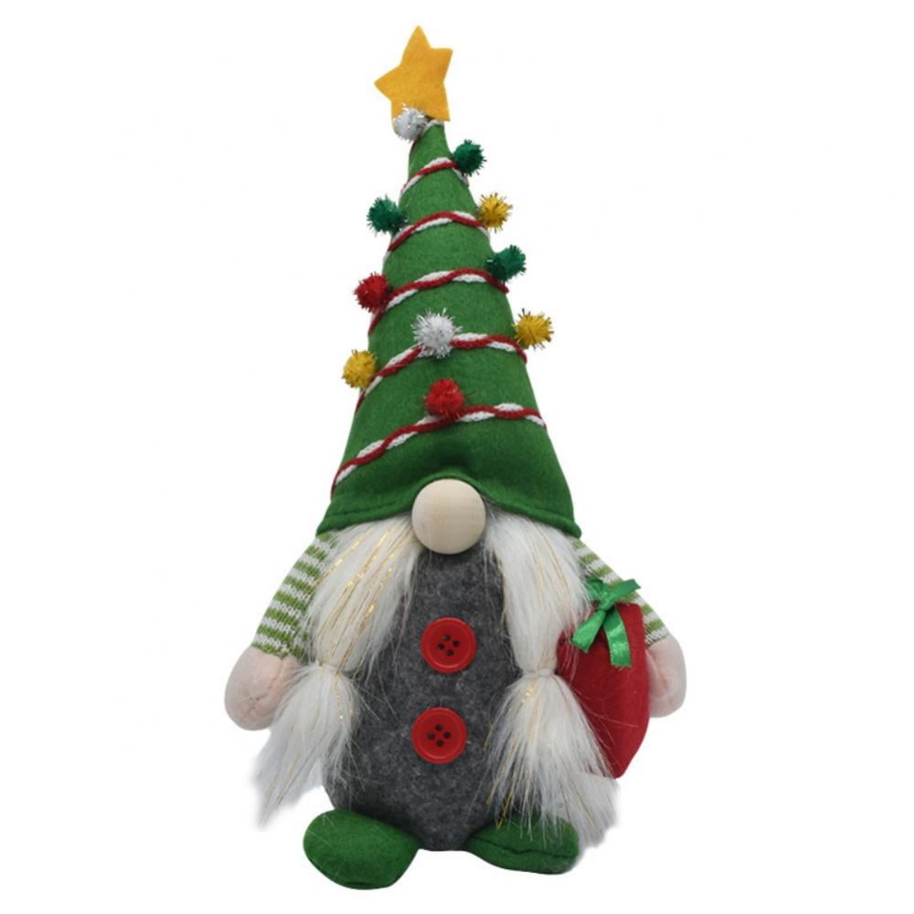 Christmas Gnomes Plush Decor Swedish Tomte Handmade Plush Xmas Santa ...