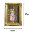 2 Pieces Resin Photo Frame Cat Sculpture Card Stand Aureate Decorative ...