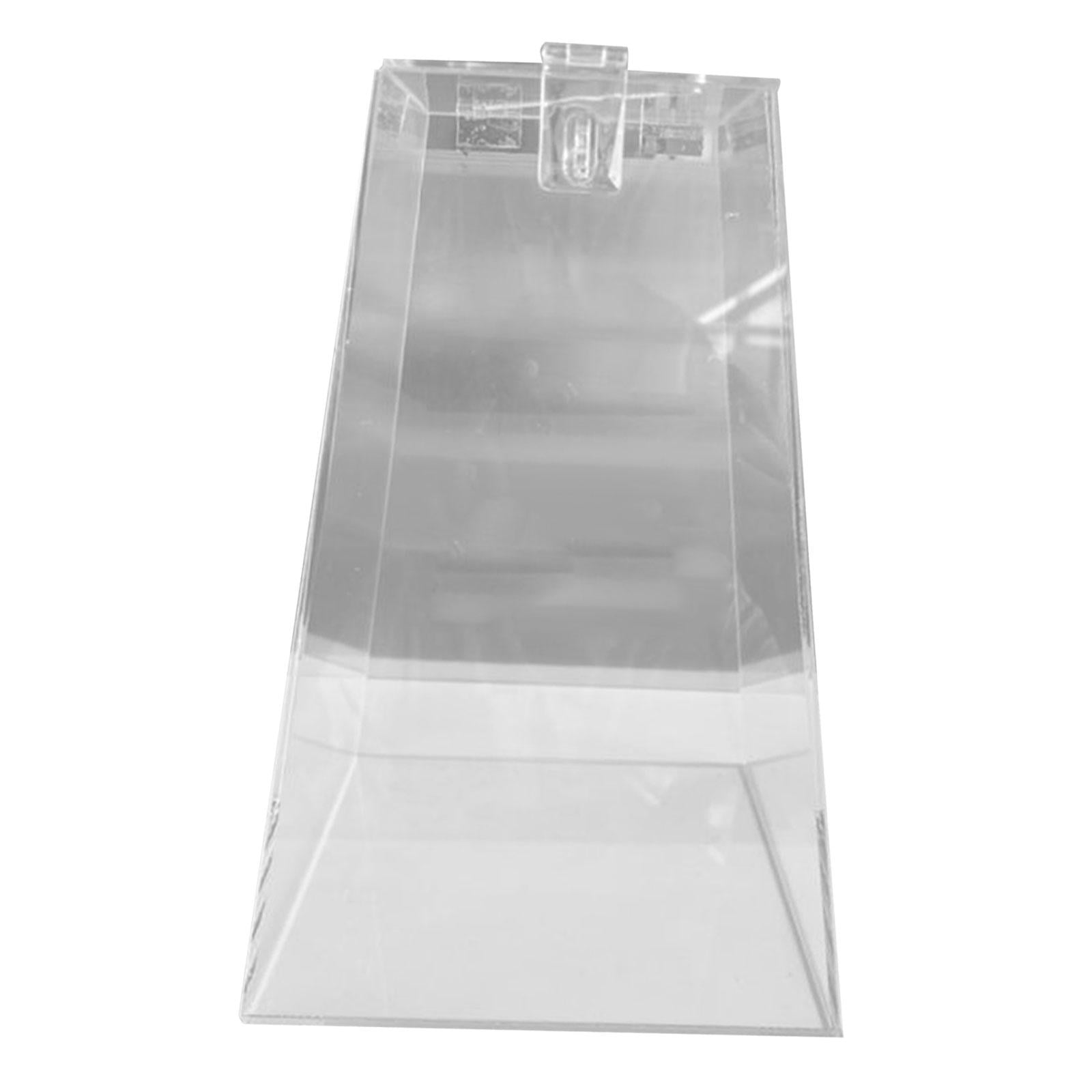 Clear Charity Donation Box Acrylic Box, Collection Box, Storage ...