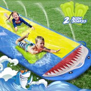 WOW Sports Backyard Super Slide - Giant Slip and Slide with Sprinkler ...