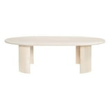 Risan Coffee Table Whitewashed - Walmart.com