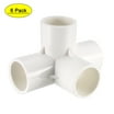 4 way L/T 2" - Utility Grade 4 Way PVC Fitting - Walmart.com