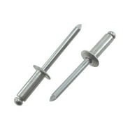 Mill 3/16" Large Head Tri-Fold Exploding Aluminum Mandrel Pop Rivets 25 ...