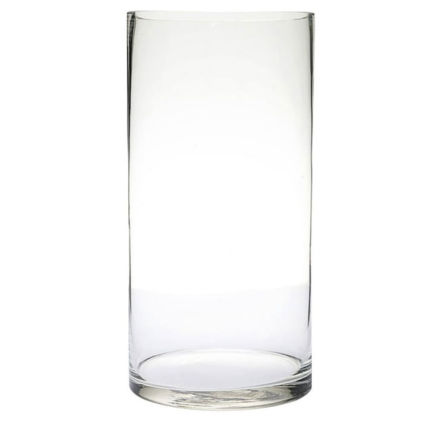 NUOLUX Clear Glass Vase Cylinder Glass Cylinder Vase Home Vase Flower ... NUOLUX Clear Glass Vase Cylinder Glass Cylinder Vase Home Vase Flower ...
