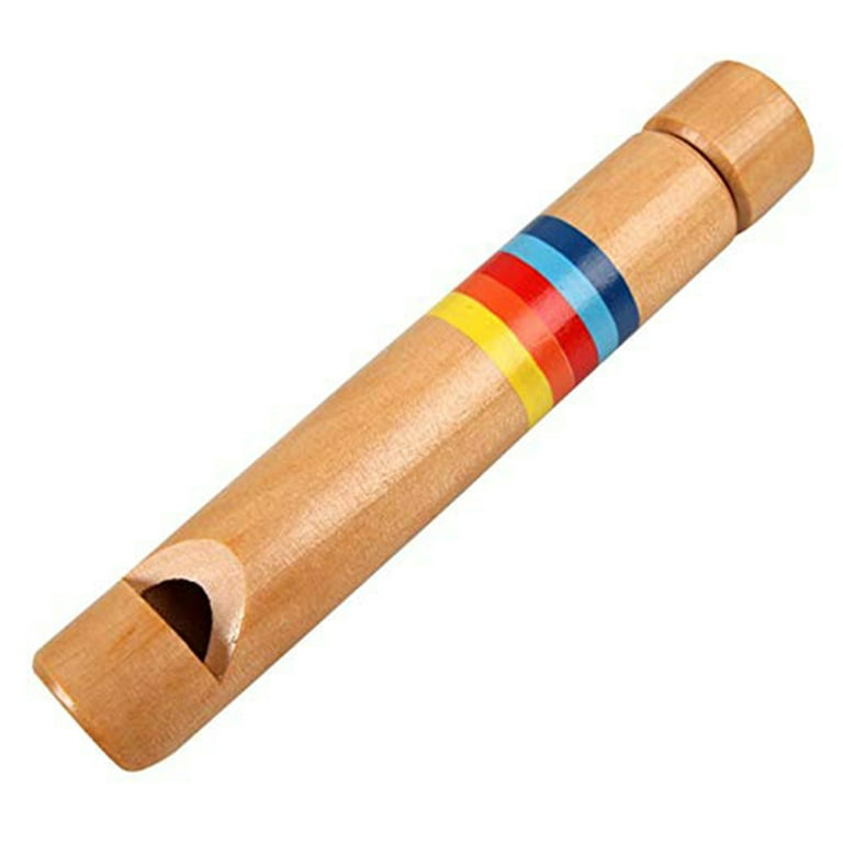 UDIYO Kids Slide Wooden Cute Flute Whistle Musical Instrument Early Educational Toy