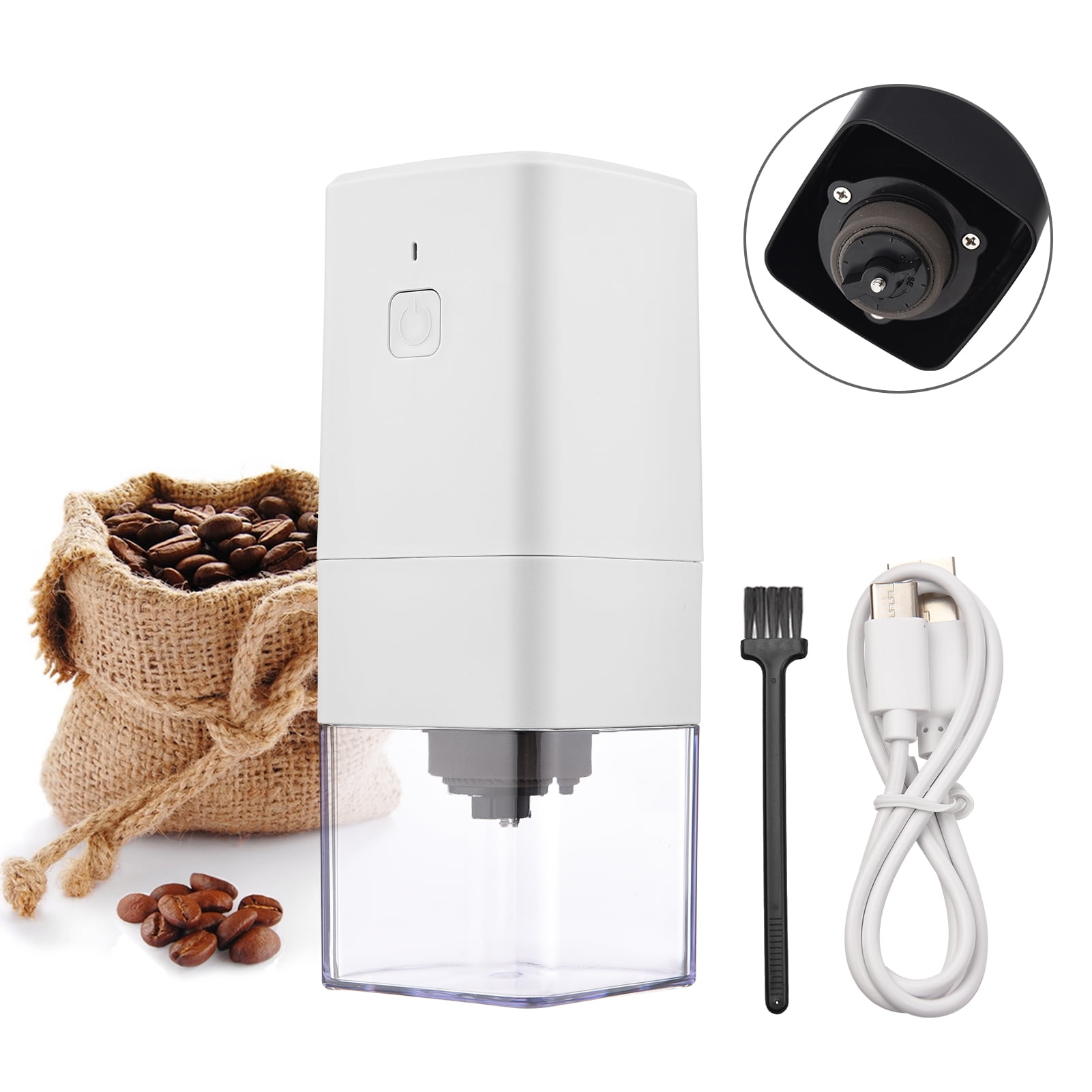 Click here for Romacci Portable Electric Burr Coffee Grinder With... prices