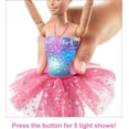 Barbie Dreamtopia Doll, Twinkle Lights Posable Ballerina with 5 Light ...