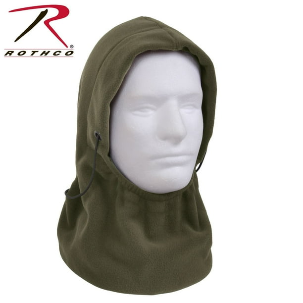 Rothco Polar Fleece Adjustable Balaclava - Olive Drab - Walmart.com