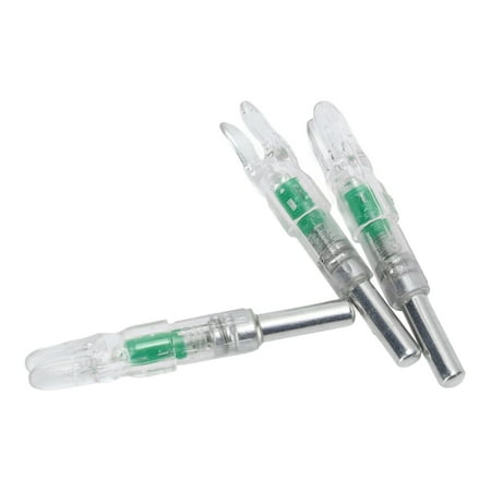 Archery Lighted Nocks,3PCS Archery Lighted Nocks Plastic Automatic With ...