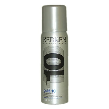 Redken Guts 10 Volume Spray Foam, 10.5-Ounce Volumizing Mousse Hair ...