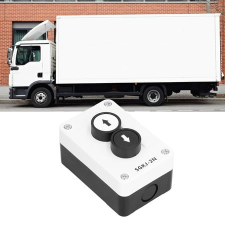 Fdit SGKJ‑2N Push Button Switch Station Up Down Roller Door Truck Tail ...