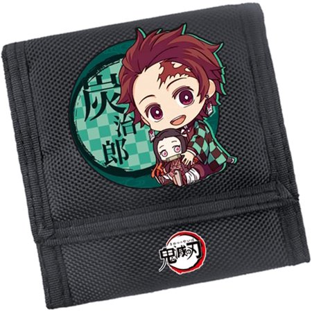Anime Demon Slayer Tri fold Wallet Manga Kimetsu No Yaiba Wallet Unisex ...