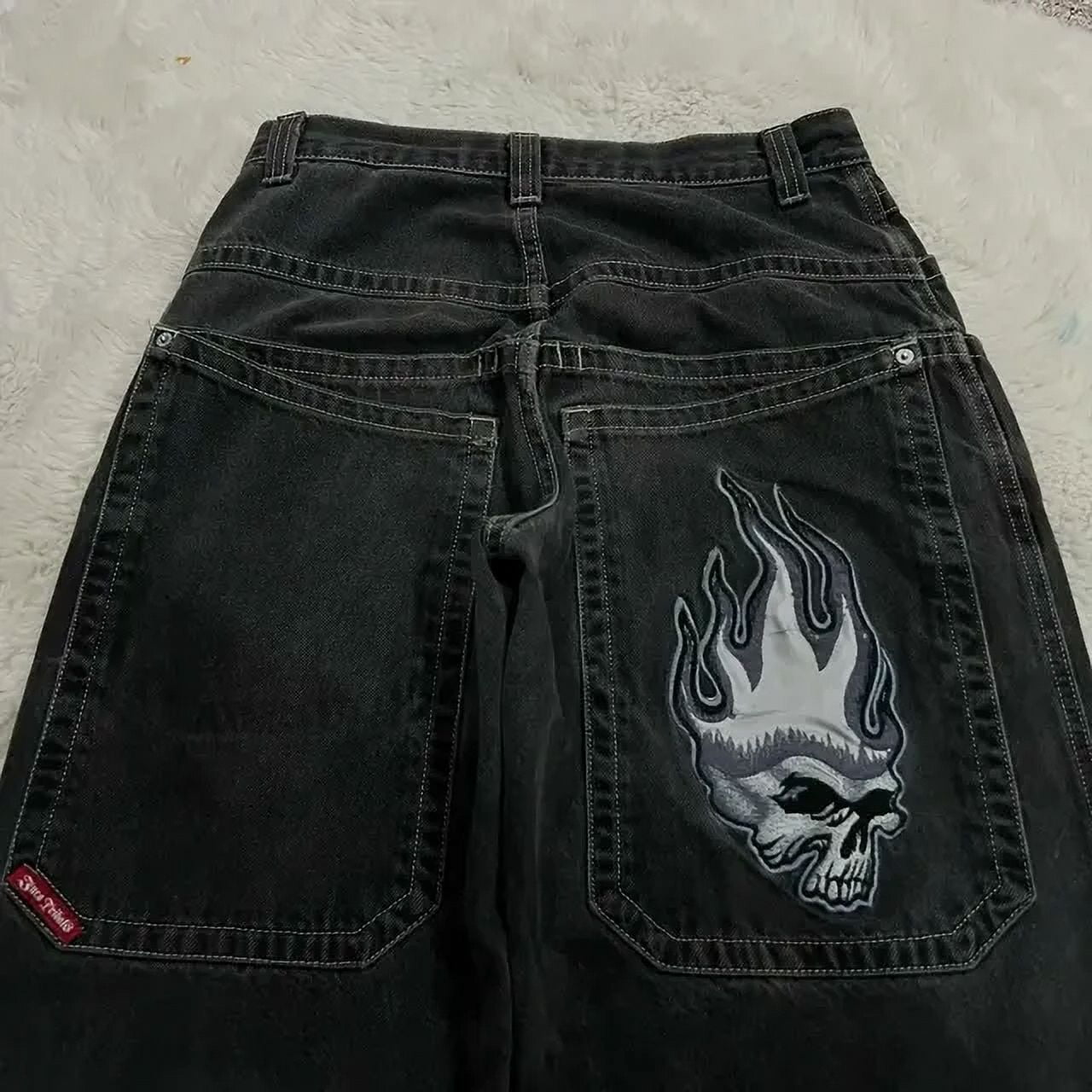Click here for Lisheng Streetwear Jnco Jeans Harajuku Hip Hop Cro... prices
