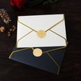 120pcs 2" Round Gold Embossed Seals Stickers 6 Style Gold Foil ...