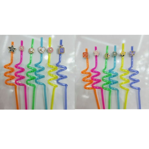 Pajita de fiesta de barra de PVC, pajita de modelado creativo, pajita ...