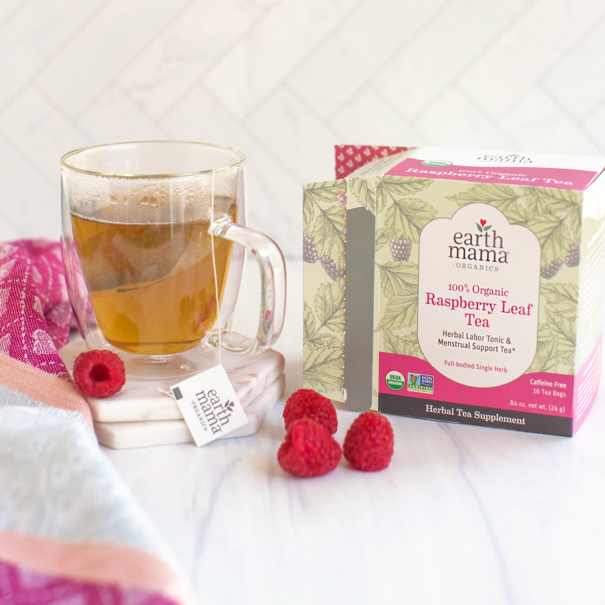Earth Mama Organic Raspberry Leaf Tea