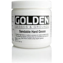 Golden Artist Colors - Sandable Hard Gesso, 32 oz - Walmart.com