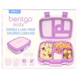 Bentgo Kids Bento-Style Leakproof Compartments Lunch Box - Purple ...