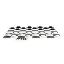 MegaChess Jumbo Chess Set & Mat for Kids and Adults, 16-Inch King with ...