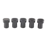 Chapetones De 19x25mm Para Montaje De Herrajes Vidrio,30 Pzs PLATA ...